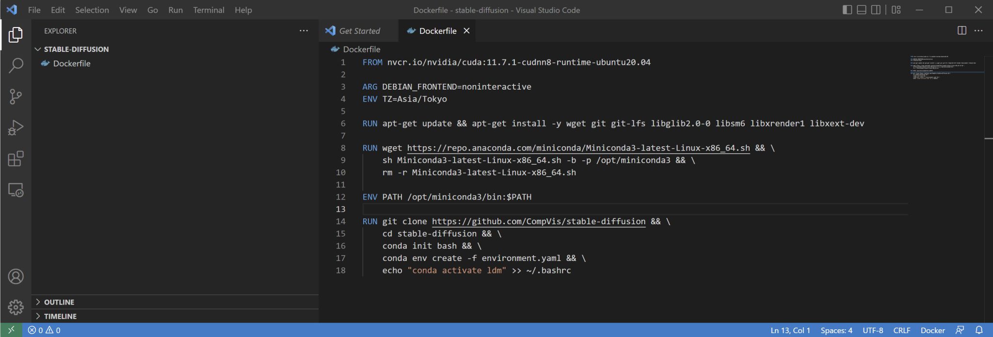 Stable DiffusionをWindowsローカル環境のDockerで動かす | らくがきクリエイトmononoco